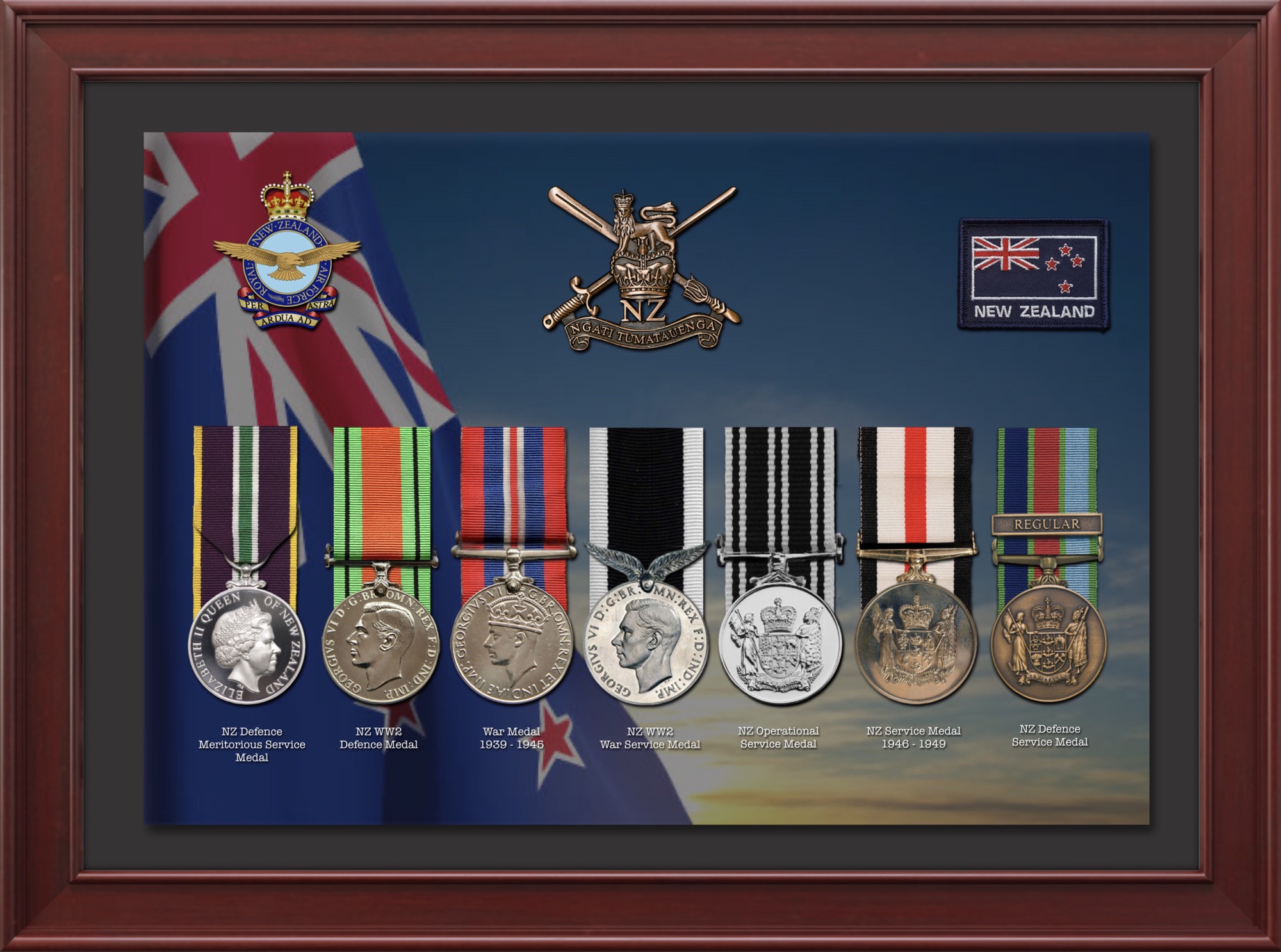 NZDF – Digital Medal Prints