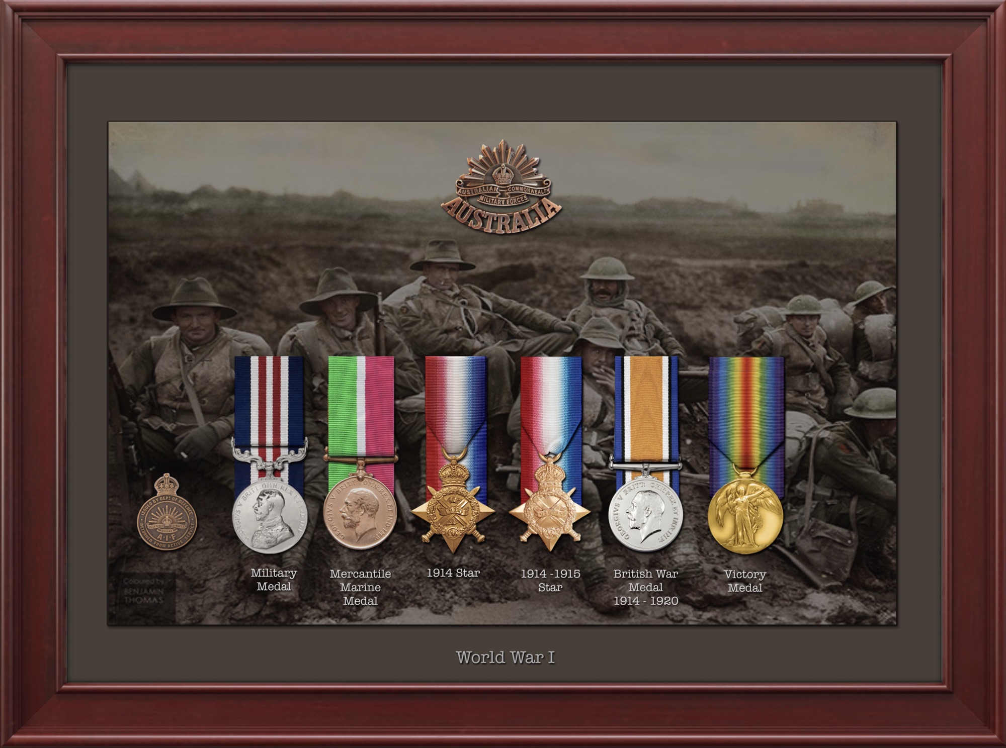 WW1 – Digital Medal Prints
