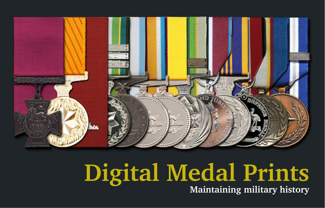 Digital Medal Prints – Maintaining military history